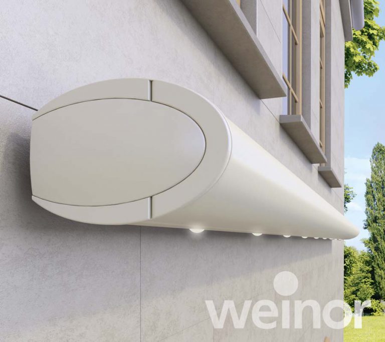 Weinor Opal Design II knikarm zonnescherm - Luxe Knikarmscherm